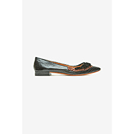 EXOTIC WEAVE BALLERINA Black|Multicolor Malìparmi | Shop online