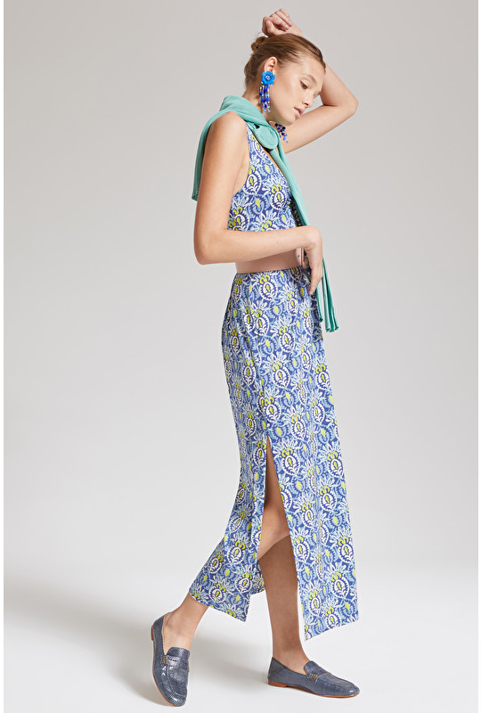 Dresses online: embroidered, colourful, all over printed - Malìparmi