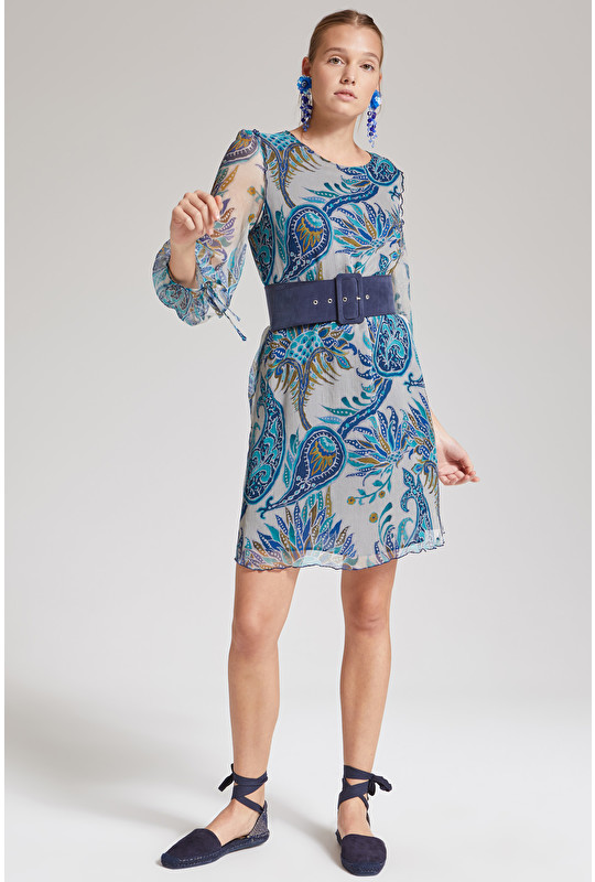 Dresses online: embroidered, colourful, all over printed - Malìparmi